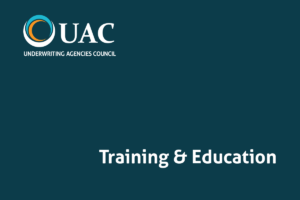 May Training & Education - Underwriting Agencies Council Ltd